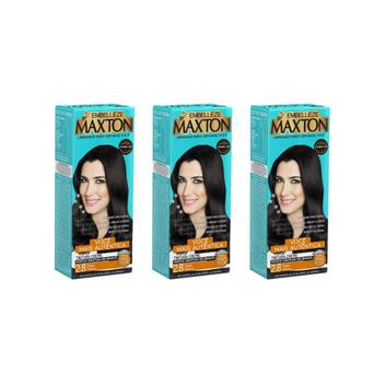 Coloraçao Maxton 2.8 Preto Tabaco-Kit C/3Un - Embelleze - Salão de ...
