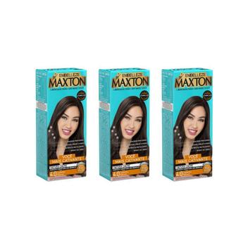 Coloraçao Maxton 4.0 Castanho Natural Paixao-Kit C/3Un - Embelleze ...