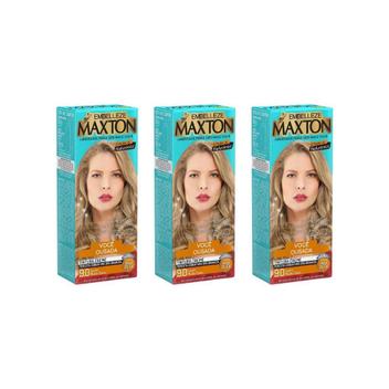 Coloraçao Maxton 9.0 Louro Claro-Kit C/3Un - Embelleze - Salão de ...