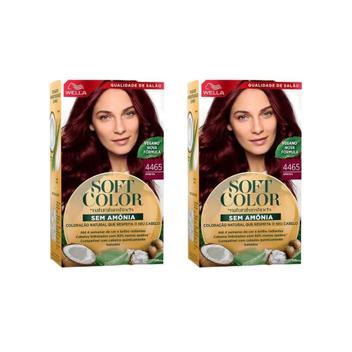 Coloraçao Soft Color 4465 Ameixa - Kit C/2Un - Tinta de Cabelo ...