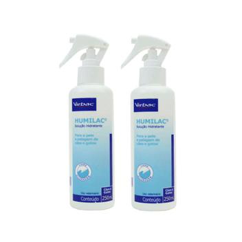 Combo 2 unidades Solução Dermatológica Virbac Humilac - 250 ml ...