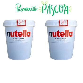 Combo 2x Balde Nutella Queridinha Da Páscoa - Creme de Avelã - Magazine ...
