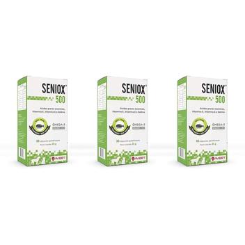 Combo 3 Unidades Seniox 500Mg 30 Comprimidos Cães - Avert - Vitaminas e ...