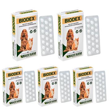 Combo 5 Biodex Comprimidos - Biofarm -Anti-Inflamatorio e Antialergico ...