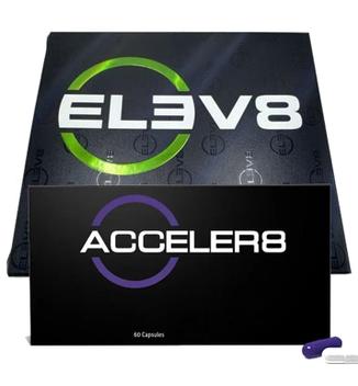 Combo B-Epic ACCELER8 e ELEV8 - Suplemento Synergistic (90 Cápsulas) - Multivitamínico ...