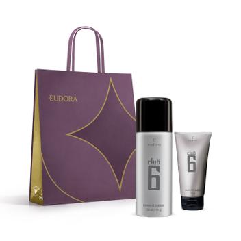 Combo Club 6: Balm pós Barba 75g + Espuma para Barbear 200ml + Sacola M ...