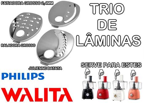 Combo de 3 Lâminas para aplicação nos modelos Ri7630 Ri7631 Ri7632 ...