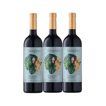 Combo De Vinhos Sem Álcool Despido Tinto Meio Seco - 750Ml - Bebidas ...