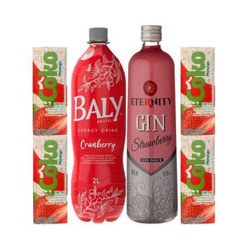 Combo Gin Eternity + Energético Baly + Coko Morango - Gin - Magazine Luiza