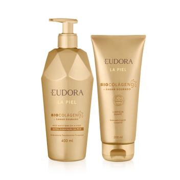 Combo La Piel Âmbar Dourado: Sabonete Líquido 200ml + Hidratante ...