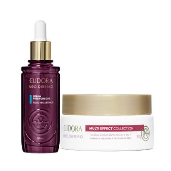 Combo Neo Dermo: Sérum Preenchedor 30ml + Creme Hidratante Facial 50g ...
