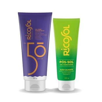 Combo Ricosol Protetor Corporal FPS 50 180G + Pós Sol 120G - Protetor ...