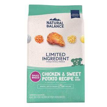 Comida para cães Natural Balance Limited Ingredient Small Breed 1,8 kg ...