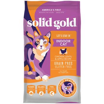 Comida para gatos Solid Gold Let's Stay in Dry Kibble Chicken 1,36 kg ...