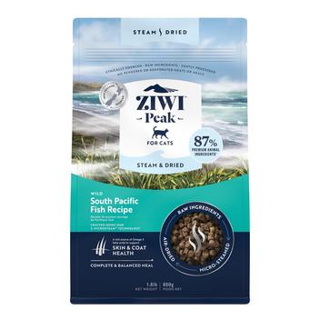 Comida para gatos ZIWI Peak Steam & Dried Wild South Pacific Fish 800 ml - Curry - Magazine Luiza