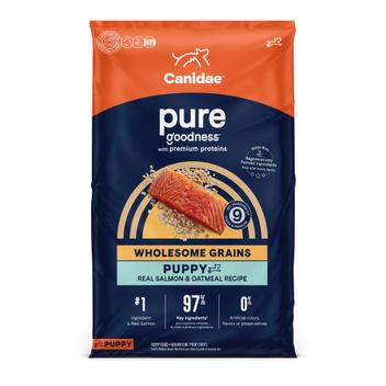 Comida seca para cães CANIDAE Pure Puppy Real Salmon & Oatmeal 10kg ...