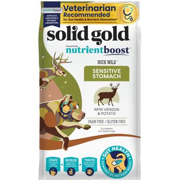 Comida seca para cães Solid Gold Buck Wild Sensitive Stomach 1,7 kg ...