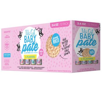 Comida Úmida Tiki Pets Tiki Cat Baby Pate para Gatinhos - 70g - Outros ...