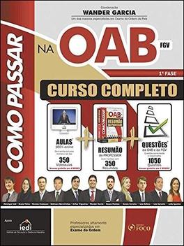 Como Passar na Oab - Fgv - Curso Completo - FOCO - Livros de Ciências ...