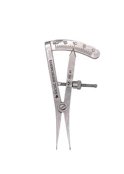 Compasso Castroviejo Odontológico Ponta Seca Curvo 20mm - Social ...