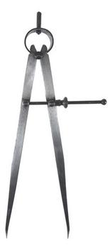 Compasso Reto Para Mecânico 10 Polegadas Aço Carbono 250mm - EDA ...