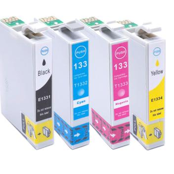 Compatível: Kit Colorido de Cartucho de Tinta 1331 1332 1333 1334 para ...