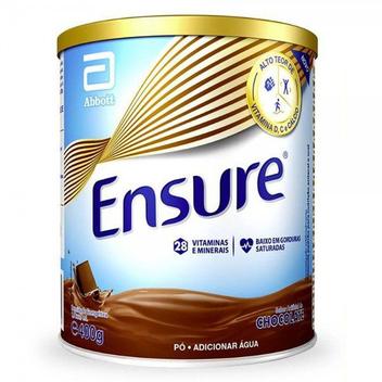 Complemento Alimentar Ensure Com Próbiótico Fos Sabor Chocolate 400g ...