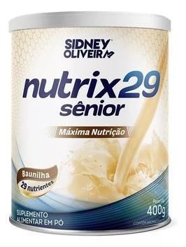 Complemento alimentar nutrix 29 senior sabor baunilha 400g - SIDNEY ...