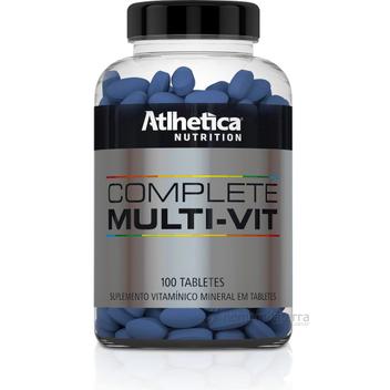 Complete Multivit 100 Tabletes - Atlhetica Nutrition - Multivitamínico ...