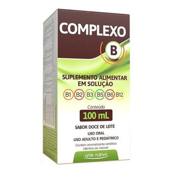 Complexo b com 100ml - ARTE NATIVA - Complexo B - Magazine Conomizarfazbem
