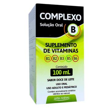 Complexo b com 100ml - ARTE NATIVA - Complexo B - Magazine Luiza