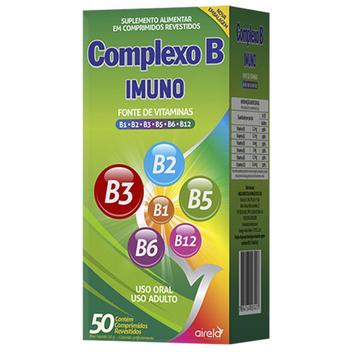 Complexo B Imuno Airela Com 50 Comprimidos - Complexo B - Magazine Luiza