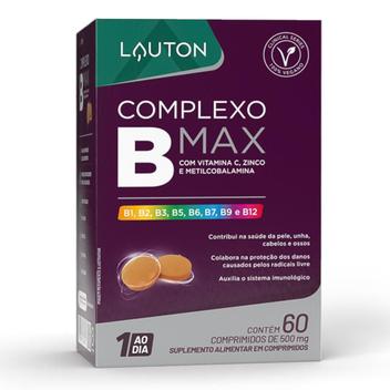 Complexo b max com 60 cápsulas - LAUTON - Complexo B - Magazine Luiza