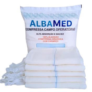 Compressa Cirúrgica Campo Operatório Não Estéril 23x25 50 unidades ...