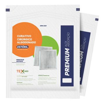 Compressa Estéril Texmed 10x15cm 50un - Casa da Ge - Curativo ...