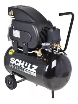 Compressor de Ar Elétrico Portátil Schulz Pratic Air CSI 8.5/25 ...