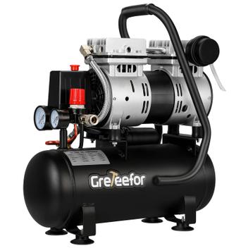 Compressor de ar Greteefor 2 galões 1HP Ultra Quiet Portable ...