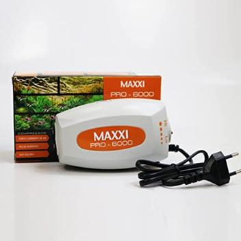 Compressor De Ar Maxxi Pro-6000 5w P/ Aquário Até 160l - Bomba de Água ...