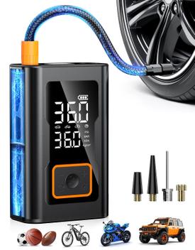 Compressor de Ar Portátil LYTFEI - Compacto com Medidor e Inflador de ...