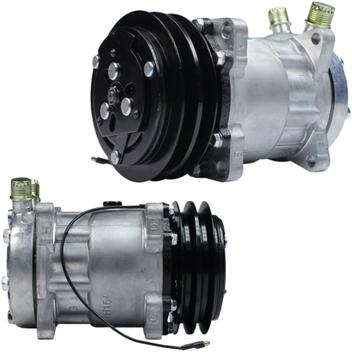 Compressor Sanden SD7H15, Orelha, 2A, 12v, Vertical 8x10 importado - VM ...