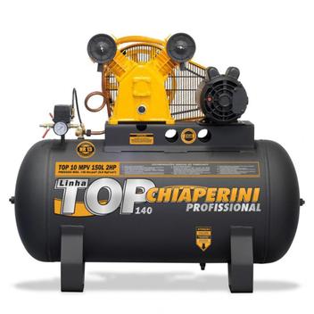 Compressor TOP 10 MPV 150 Litros MONO 220 Volts - 16786 - CHIAPERINI ...