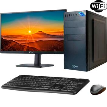 Computador Completo Pc Cpu Monitor 19" Intel Core i5 4GB SSD 120GB com ...