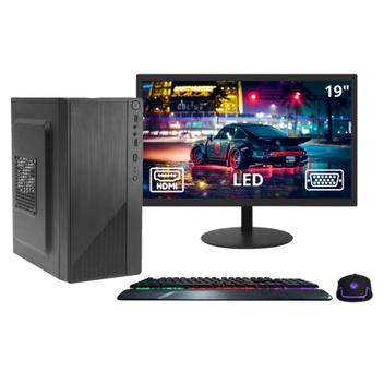 Computador Completo Pc gamer intel core i5 8gb SSD 256GB + kit gamer ...
