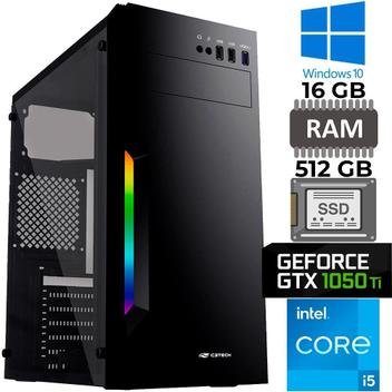 Computador I5-7500, Ram 16Gb, Ssd 512Gb, Gtx 1050 Ti, Win 10 - Sobraltech - PC Gamer Completo ...