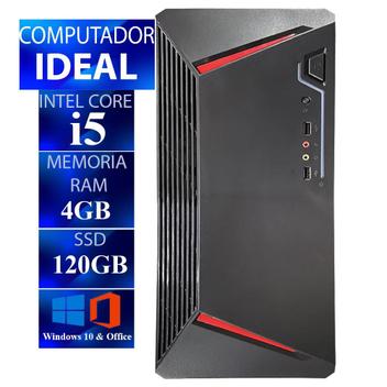 COMPUTADOR IDEAL COMPLETO i5 650 4GB SSD 120GB WINDOWS 10 e Office ...