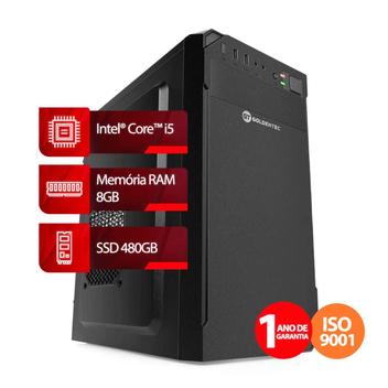 Computador Intel Core i5 de 4º Geração, RAM 8GB, SSD 480GB, Windows 10 ...