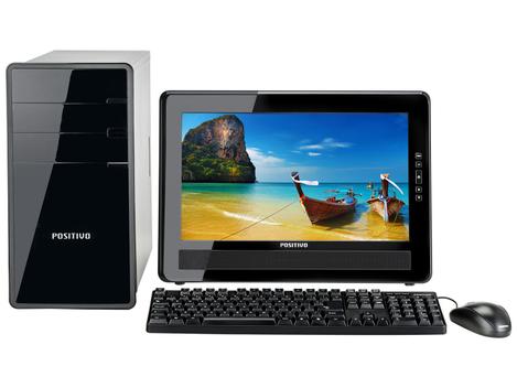 Computador/PC Positivo Unique K2400 - com Intel Celeron 4GB 320GB LED ...