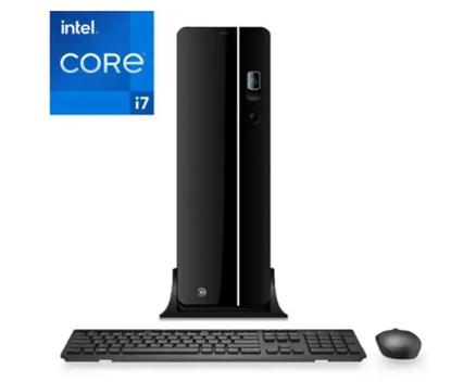 Computador Slim Intel Core i7 16GB SSD 480GB c/ Mouse e Teclado ...