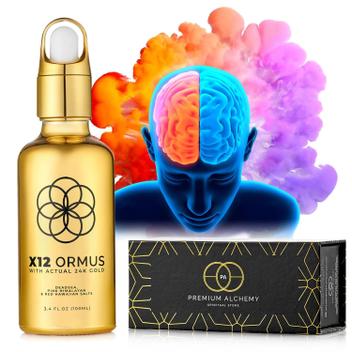 Concentrado Monoatômico de Ouro Ormus x12 100mL - Real Alchemists - x12 Ormus With Actual 24k ...