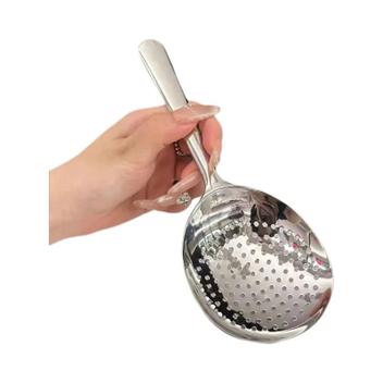 Concha de Sopa em Aço Inoxidável com Alça Isolada e Furo de Drenagem ...